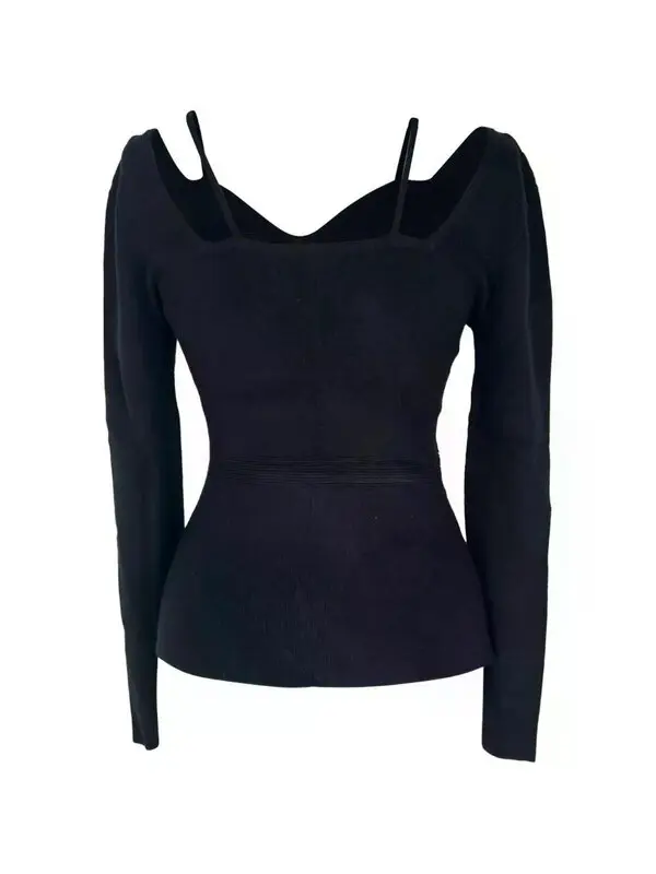 Altuzarra Sweetheart Neckline Shoulder-strap Sweater