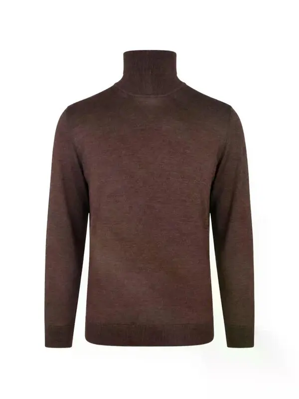Pal Zileri Ribbed-trim Roll-neck Sweater