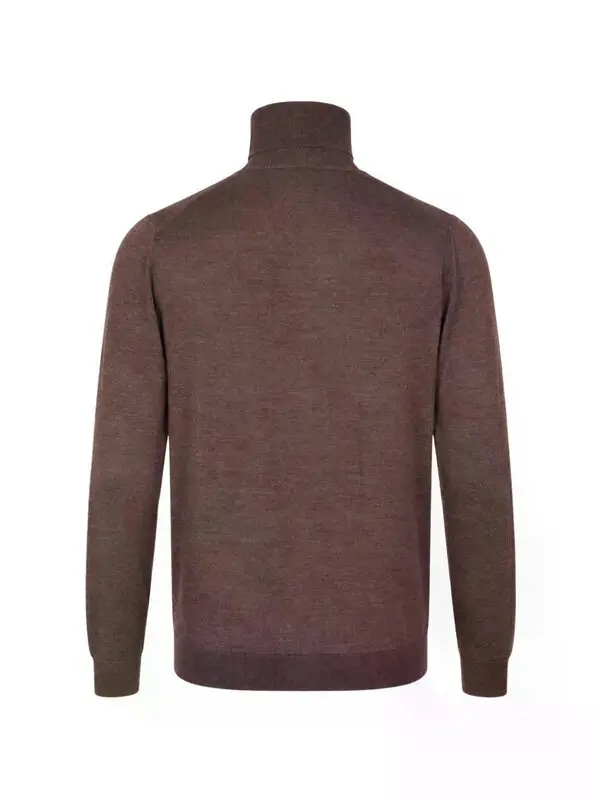 Pal Zileri Ribbed-trim Roll-neck Sweater