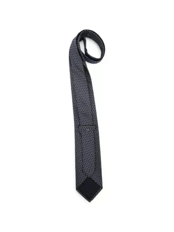 Pal Zileri Geometric-pattern Silk Tie