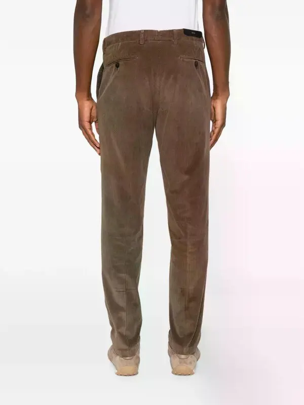 BRIGLIA 1949 Corduroy Effect Straight-leg Trousers