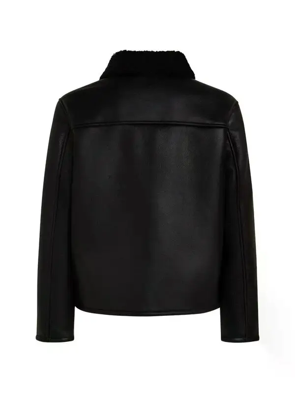 Karl Lagerfeld Faux-shearling Reversible Jacket