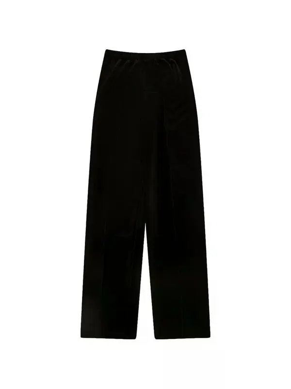 Vetements Velvet Fitted Track Pants