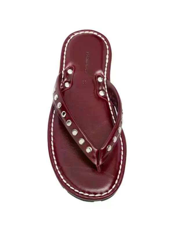 RIA MENORCA Dali Stud-embellished Thong Sandals
