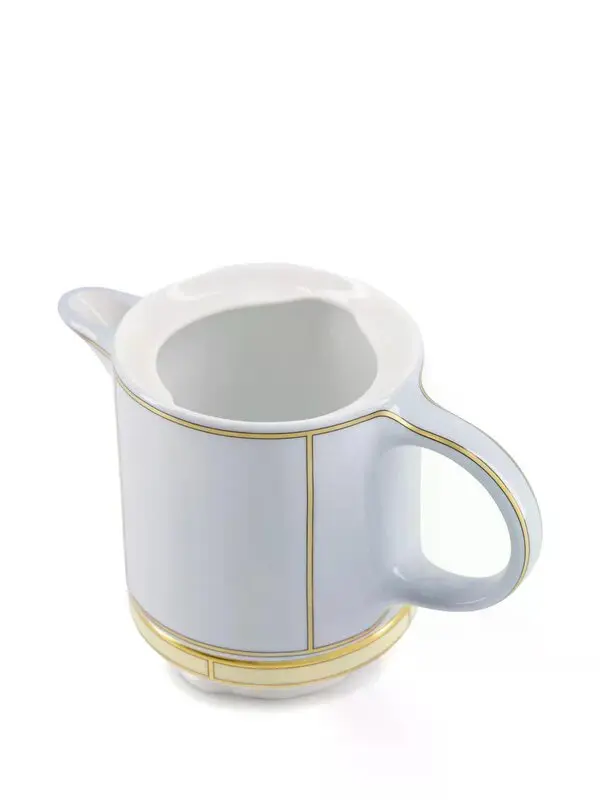 GINORI 1735 Diva Covered Celeste Porcelain Coffeepot