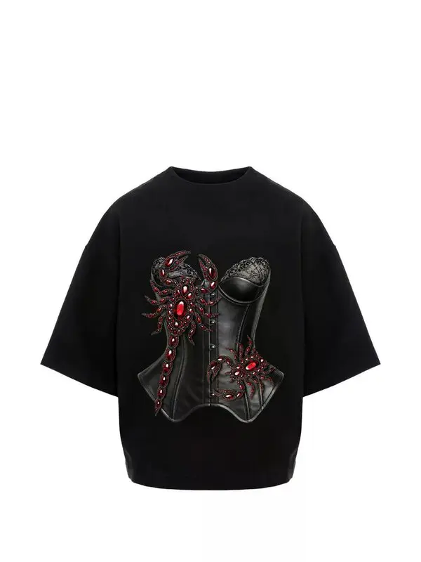HAMZA Scorpion-print T-shirt
