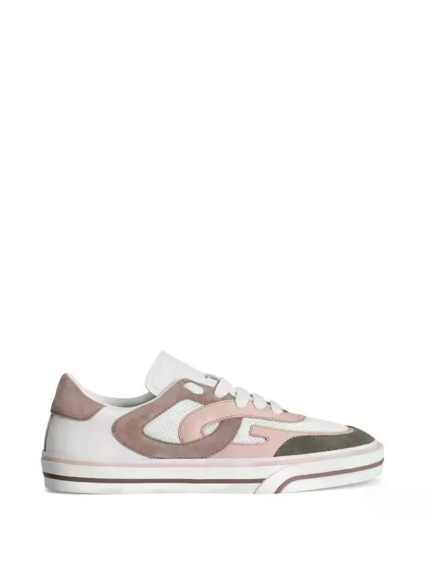 Dolce & Gabbana Dg Sailing Sneakers In Mesh And Leather