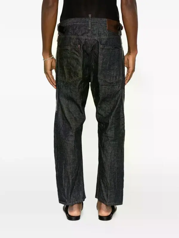 Dsquared2 Kawaii Logo-patch Jeans