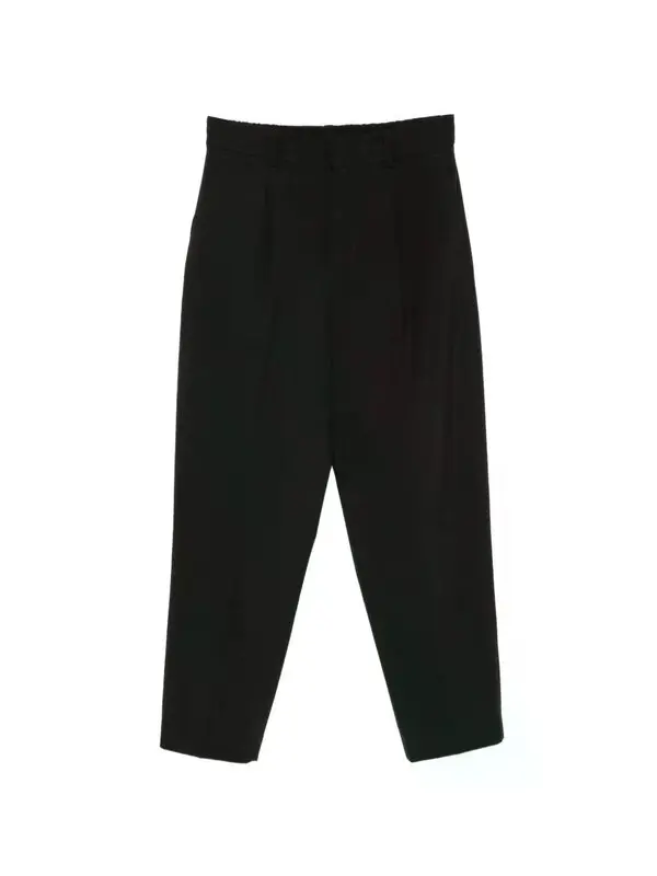 PT TORINO Pleated Tapered-leg Trousers