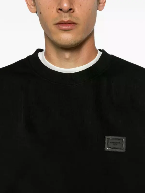 Dolce & Gabbana Logo-plaque Sweater