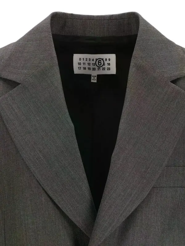 MAISON MARGIELA Notched-lapel Single-breasted Jacket
