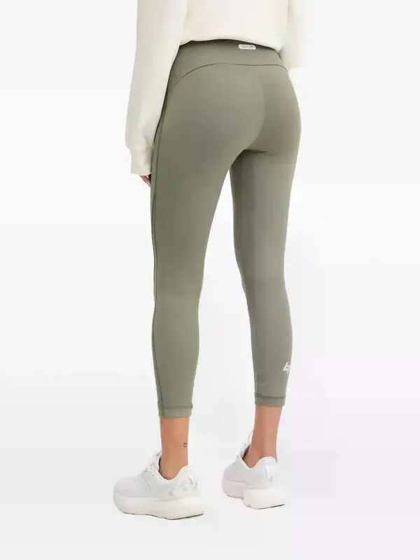 EA7 Logo-print Drawstring-waist Leggings