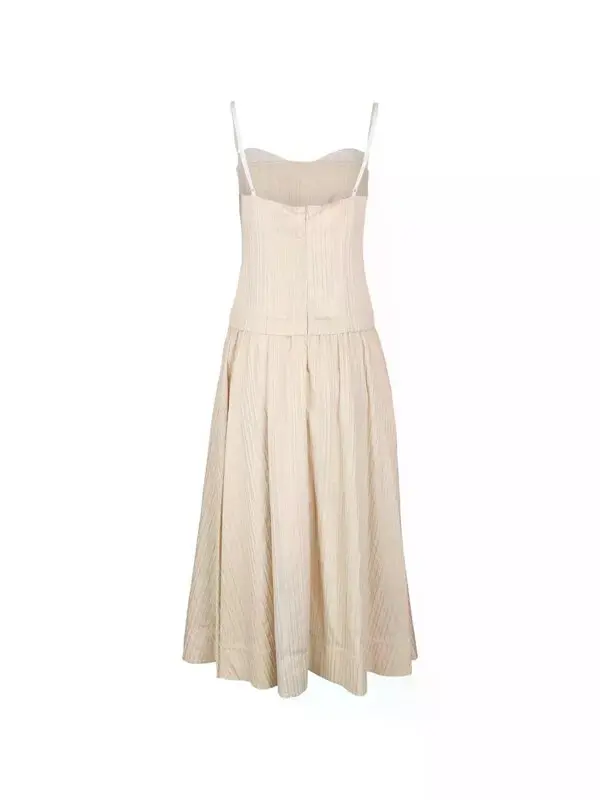 Simkhai Quinlin Bustier Midi Dress