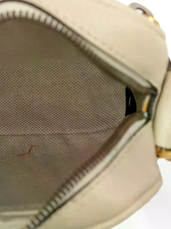 Gucci 2000-2015 Mini Grained Calfskin Logo Crossbody Bag