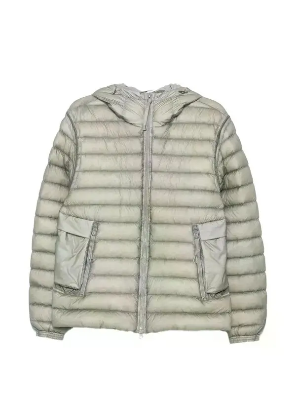 C.P. COMPANY Goggle Detail Quilted Jacket - Green