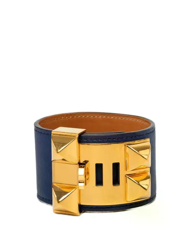 Hermès Collier De Chien Bracelet - Blue