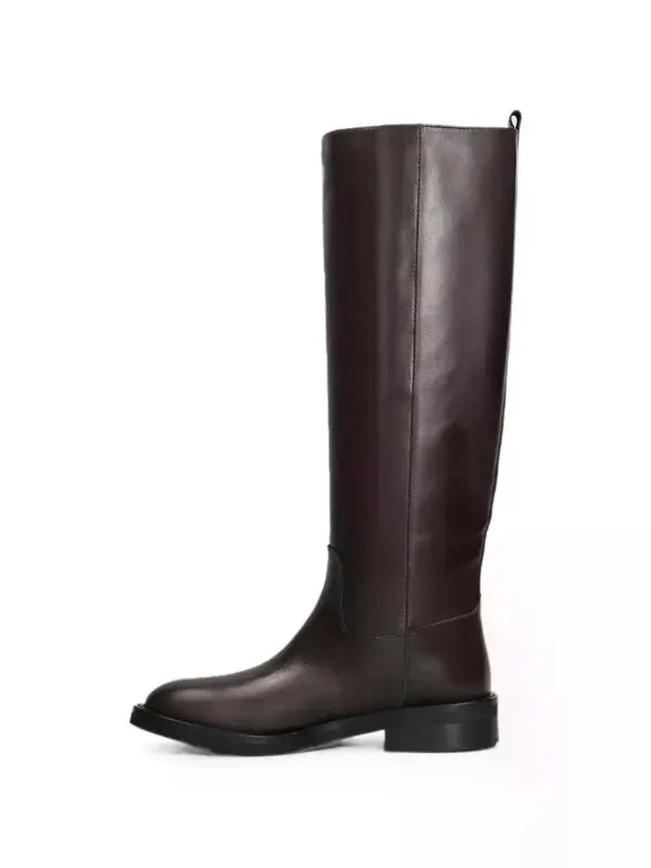 VIA ROMA 15 Leather Knee-high Boots