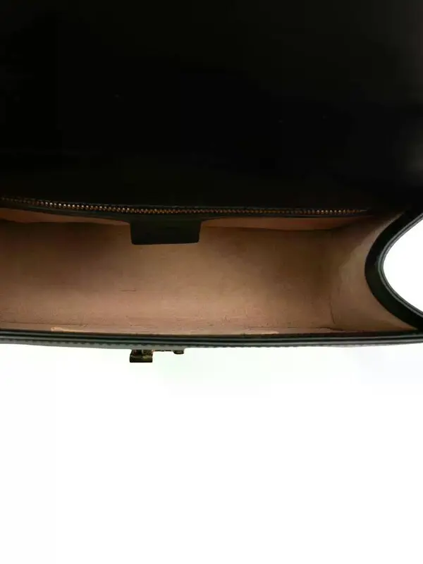 Gucci 2000-2015 Small Calfskin Web Sylvie Satchel