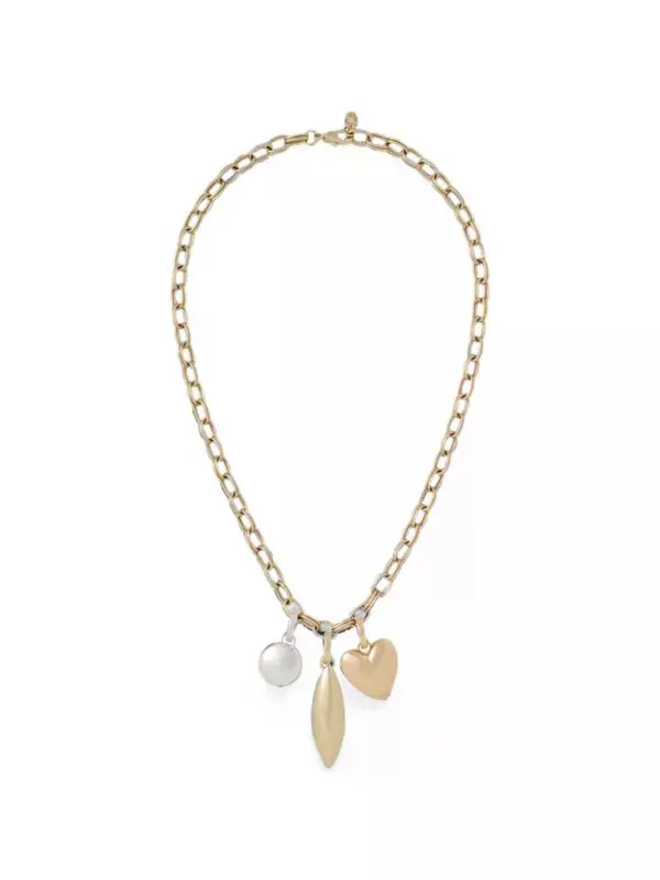 ROXANNE ASSOULIN Token Charm-detail Necklace - Gold
