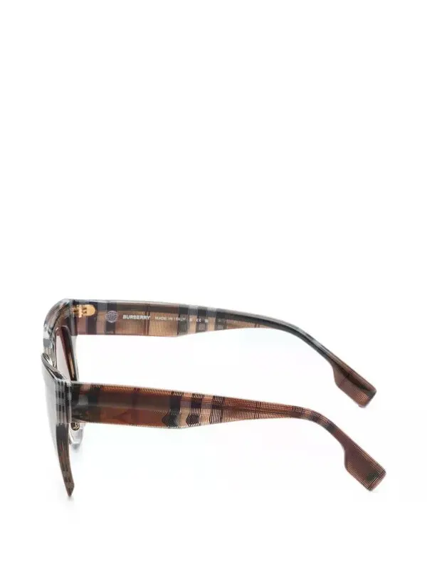 Burberry Vintage Check Square-frame Sunglasses
