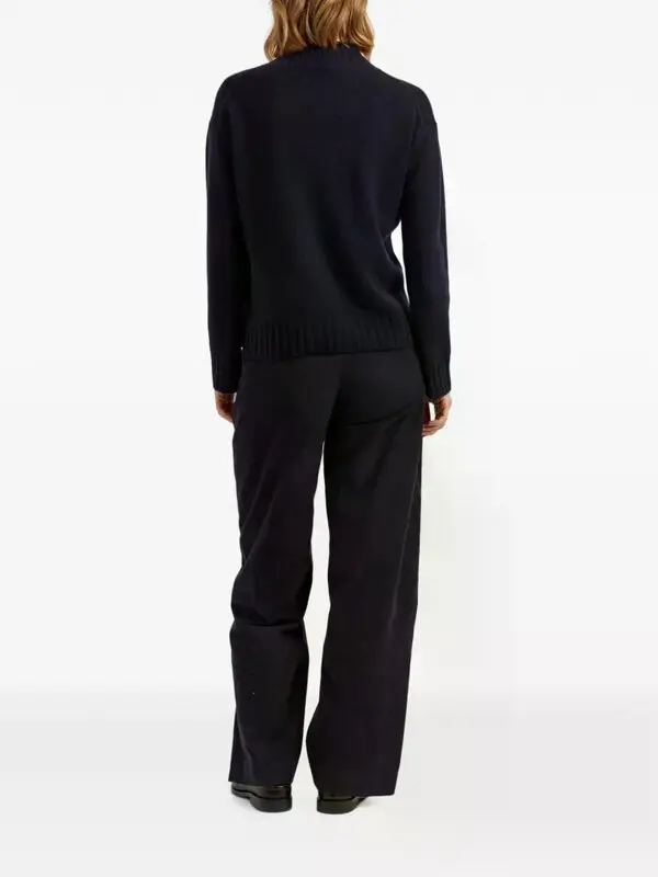 Chinti & Parker Funnel-neck Cashmere Sweater