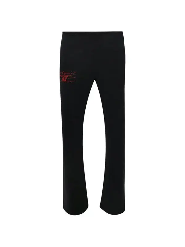 CRAZY CLOWN L.A. Logo-print Track Pants