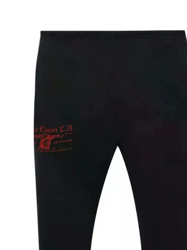 CRAZY CLOWN L.A. Logo-print Track Pants