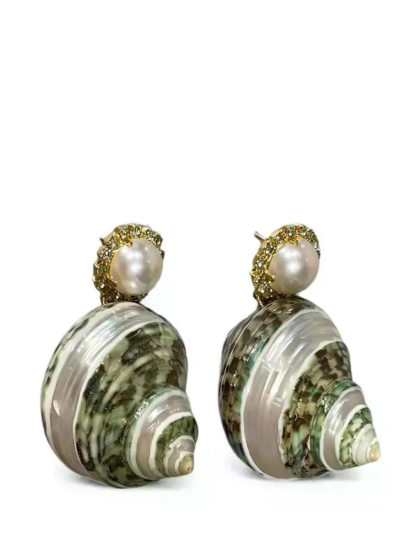 Mayol Tenerife Drop Earrings - Gold