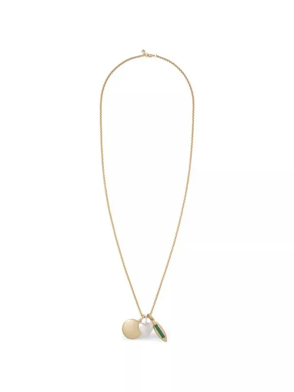 ROXANNE ASSOULIN Charm-pendant Box-chain Necklace - Gold