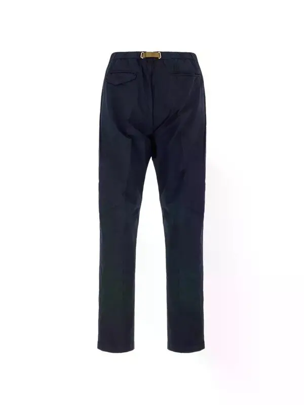 WHITE SAND Belted Chinos