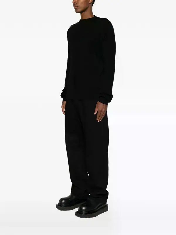 Rick Owens Ribbed-knit Fisherman Sweater
