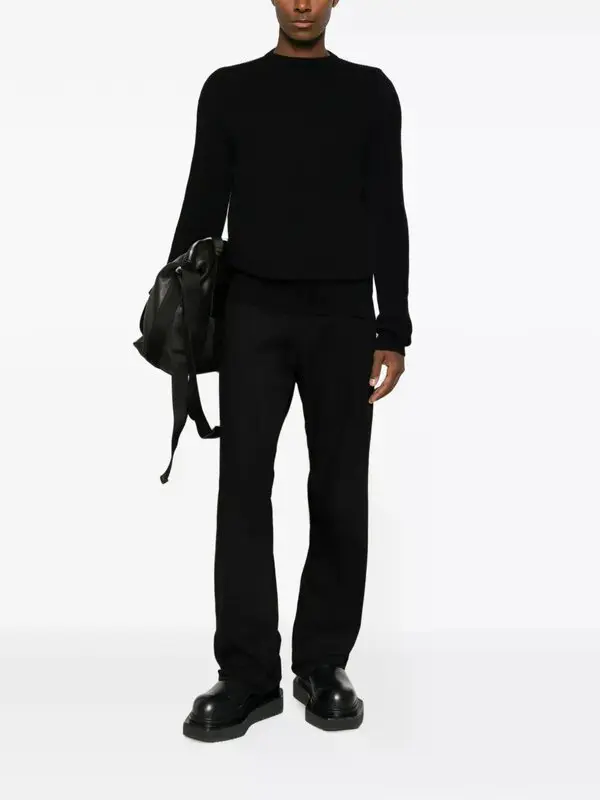 Rick Owens Ribbed Knit Sweater