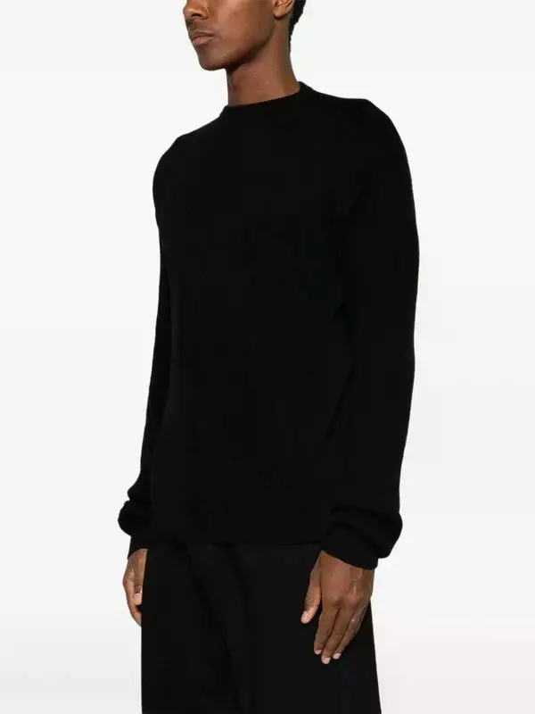 Rick Owens Ribbed Knit Sweater
