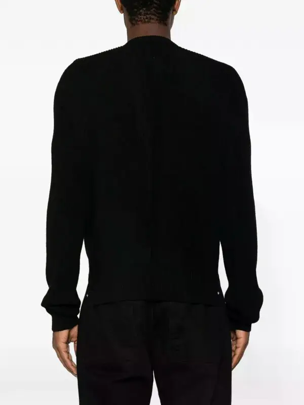 Rick Owens Ribbed Knit Sweater