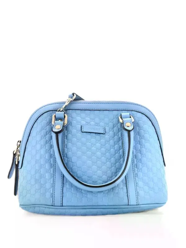 Gucci Convertible Dome Microguccissima Leather Mini Satchel
