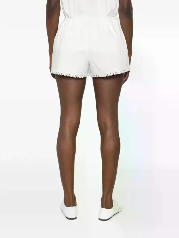 Posse Veda Lace-trim Shorts