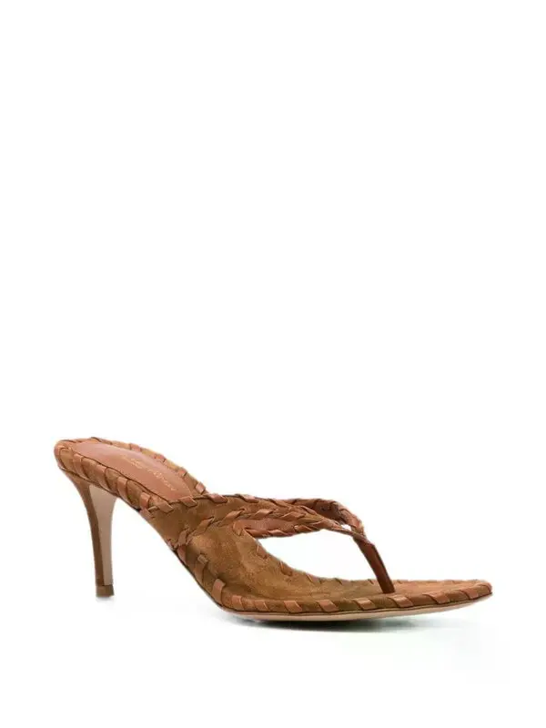 GIANVITO ROSSI Braided-strap Sandals