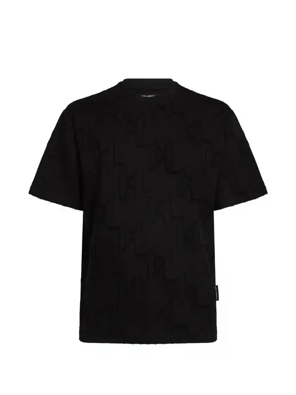 Karl Lagerfeld All-over Monogram T-shirt
