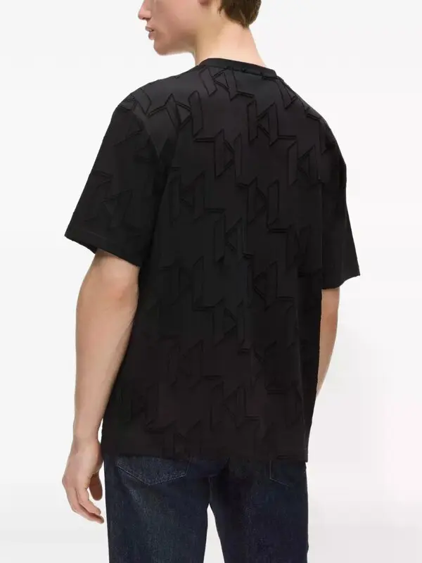 Karl Lagerfeld All-over Monogram T-shirt