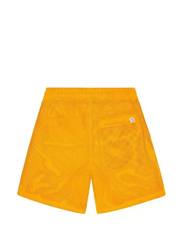 BILLIONAIRE BOYS CLUB Logo Print Mesh Shorts