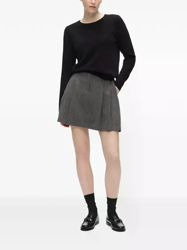 Karl Lagerfeld Pleated Mini Skort