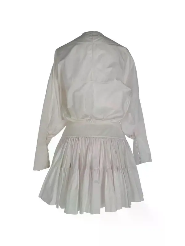 Alaïa A-line Long-sleeve Dress