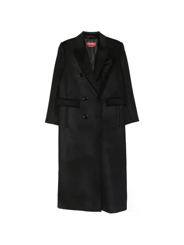 Max Mara Wool Coat - Black