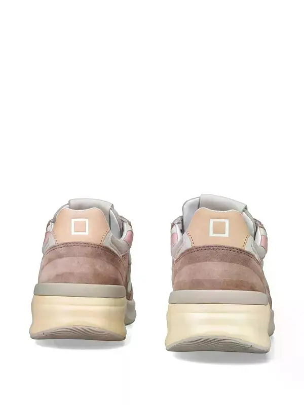 D.a.t.e. Fuga Suede-panelled Sneakers