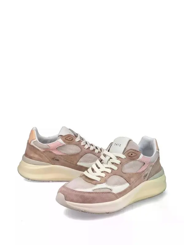 D.a.t.e. Fuga Suede-panelled Sneakers