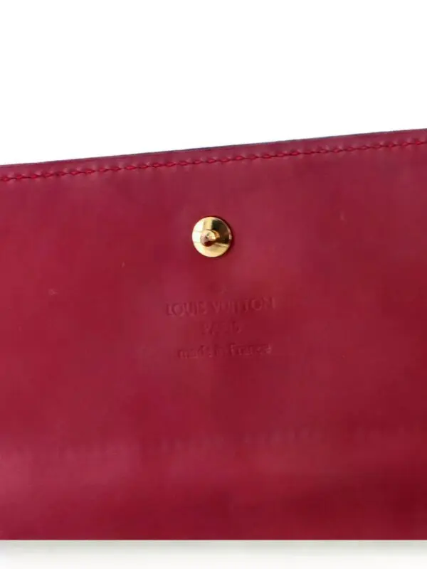 LOUIS VUITTON Chaine Wallet Monogram Vernis Clutch Bag