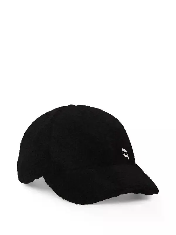 Karl Lagerfeld Ikon Shearling Cap