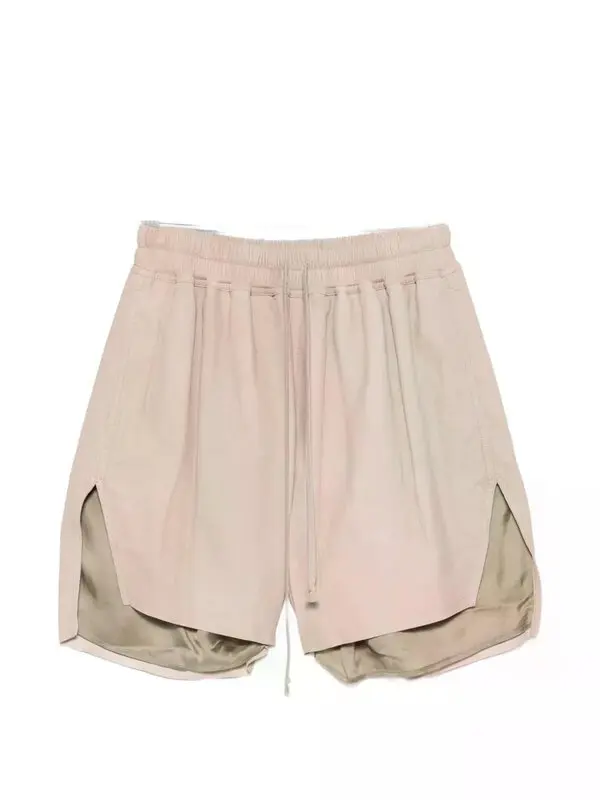 Rick Owens Leather Shorts