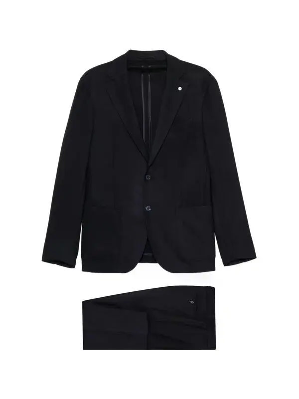 LUIGI BIANCHI MANTOVA Single-breasted Notch-lapel Suit