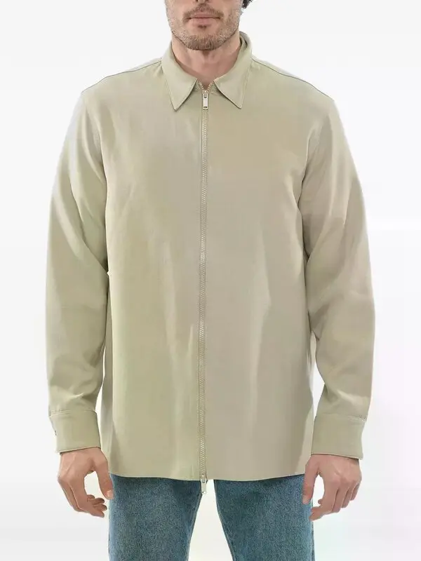 Studio Nicholson Axia Zip-fastening Shirt Jacket